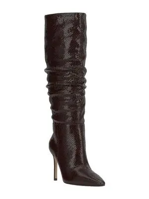 Jessica Simpson Ohena Slouch Knee High Boots - Dark Truffle