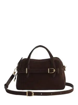 Madewell Mini Belted Crossbody Bag - Dark Carob
