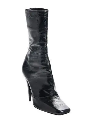 Givenchy Sliced Bootie - Black