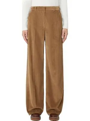 Max Mara Tania Cotton Corduroy Pants - Hazelnut Brown