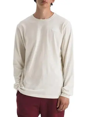 The North Face Evolutions Long Sleeve T-shirt White Dune