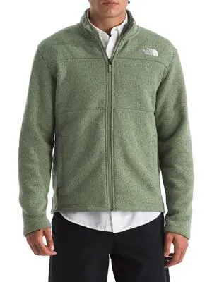 The North Face Gordon Lyons Full Zip Fleece Jacket Bark Mist Heather