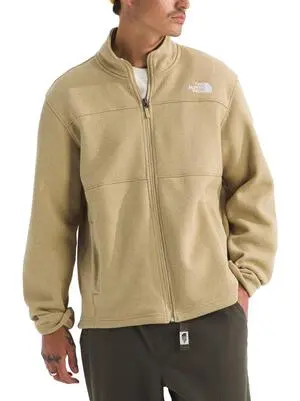 The North Face Gordon Lyons Full Zip Fleece Jacket - Khaki Stone Heather