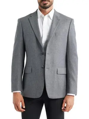 DANIEL HECHTER Mélange Wool Sport Coat - Grey