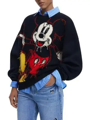 Desigual Mickey Mouse™ Sweatshirt - Black