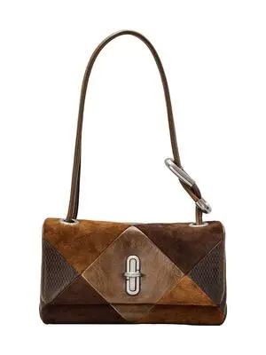 Marc Jacobs Mini Dual Shoulder Bag - Brown Multi