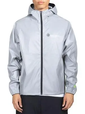 PLEASURES Reflective Jacket - 3m Grey