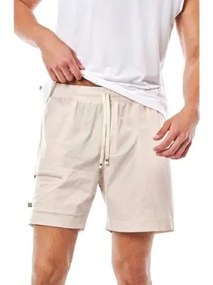 LEISURE LAB Ripstop Sport Short - Cream