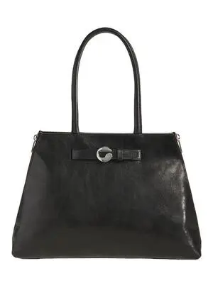Coperni Data Leather Tote - Blk Black