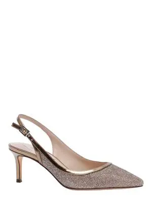 Nina Nazuri Slingback Pumps - Latte