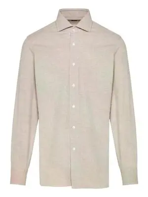 BARBA NAPOLI Long-sleeve Button-down Shirt