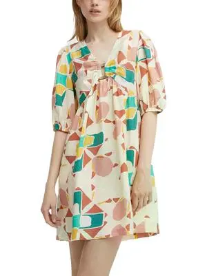 BA&SH Arancia Printed Mini Dress