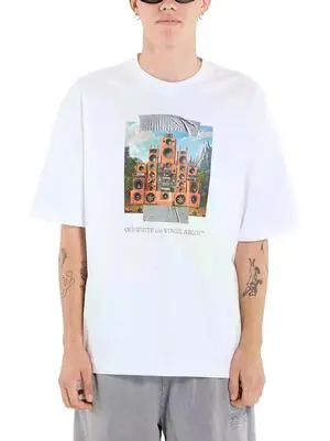 Off-White Train Off T-shirt - White