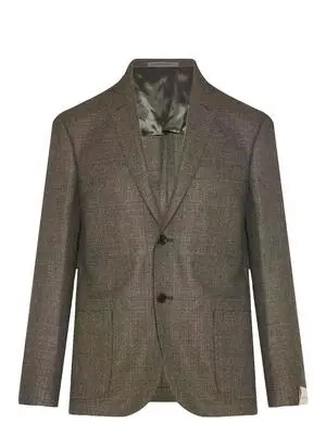 Corneliani Single-breasted Blazer - Brown