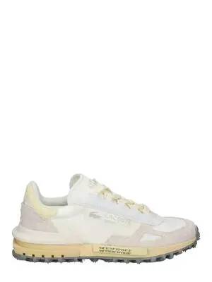 Lacoste Elite Active 225 Suede-paneled Sneakers - White