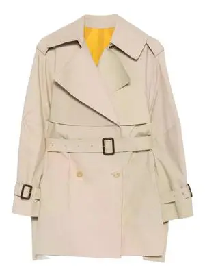 Givenchy Belted Double-breasted Trench Coat - Neutrals