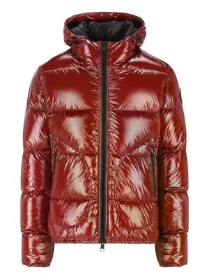 Herno Hooded Down Jacket - Red