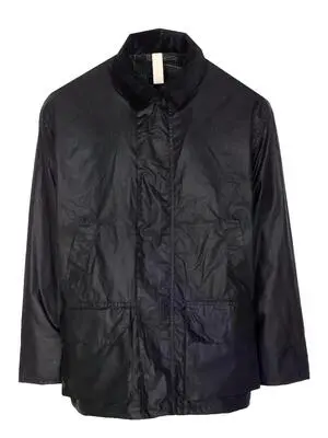 SUNFLOWER Waxed Ripstop Jacket - Black