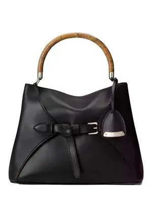 Ralph Lauren Leather Tote Bag - Black