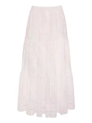 Cara Cara Melanie Maxi Skirt - White