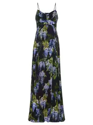Cara Cara Kensington Floral-print Dress - Black