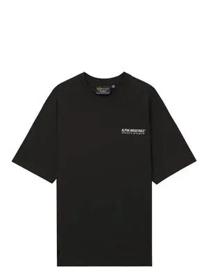Alpha Industries Logo T-shirt - Black