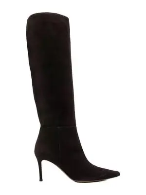 Roberto Festa Suede Knee-high Boots - Brown