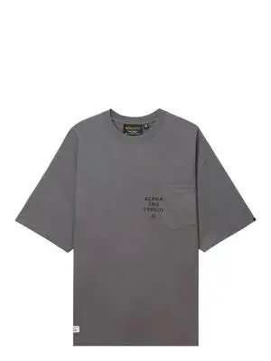 Alpha Industries Logo-print T-shirt - Grey