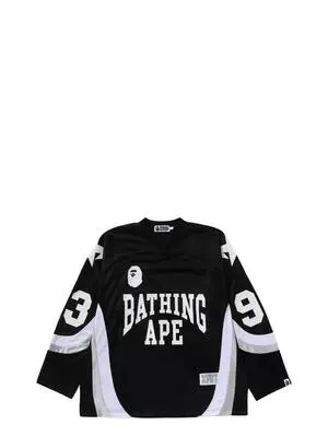 A BATHING APE Hockey Jersey - Black