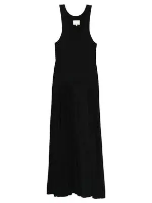 Loulou De Saison Jada Racer-back Maxi Dress - Black