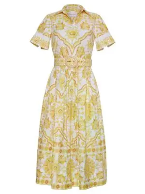 Cara Cara Malena Midi Dress - Yellow