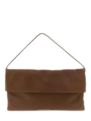 ELISABETTA FRANCHI Logo-Embossed Folded Shoulder Bag