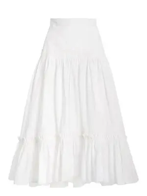 Cara Cara Tisbury Midi Skirt - White