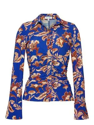 Cara Cara Shirley Long-sleeved Shirt - Blue