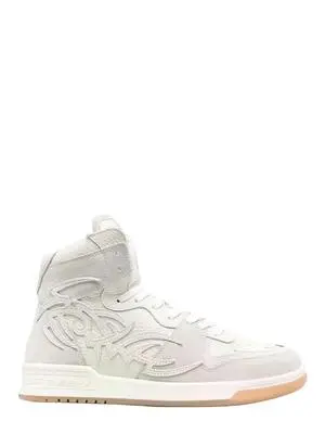 MISBHV Appliqué-logo High-top Sneakers - White