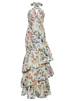 CARA CARA Perla Floral-Print Maxi Dress