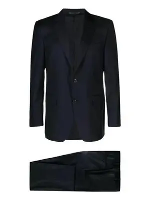 CANALI Peak-lapes Wool Single-breasted Suits