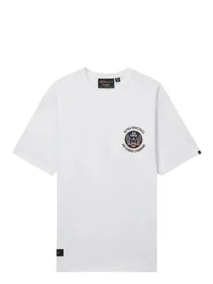 Alpha Industries Air Force-patch T-shirt - White