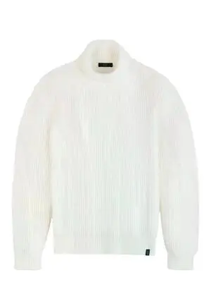 FAY Virgin Wool Jumper - White