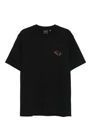 DAILY PAPER Graphic-print T-shirt - Black