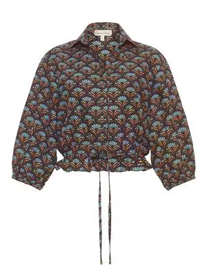 CARA CARA Hutton Shell-Print Blouse