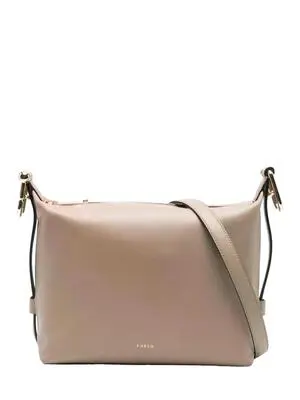 Furla Zip-fastening Leather Shoulder Bag - Neutrals