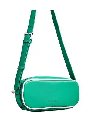 MELIE BIANCO Vegan Leather Sporty Shoulder Bag - Kelly Green