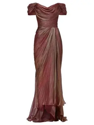 IRIS SERBAN Augusta Dress - Red