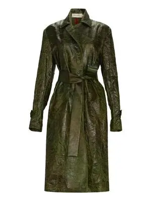 SILVIA TCHERASSI Nilo Belted Trench Coat