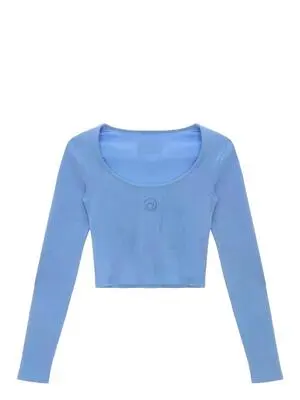 MARINE SERRE Moon Logo Top - Blue