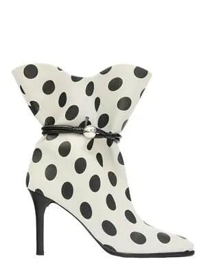 Isabel Marant 90mm Lolya Boots - White