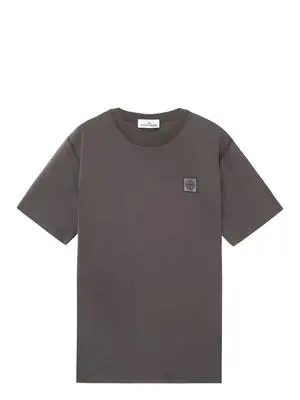 STONE ISLAND Logo-patch T-shirt