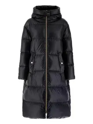 Herno Padded Hooded Coat - Black