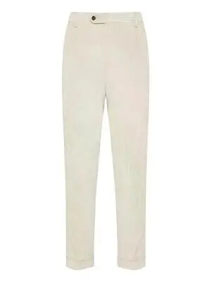 BARBA NAPOLI Ribbed Corduroy Trousers
